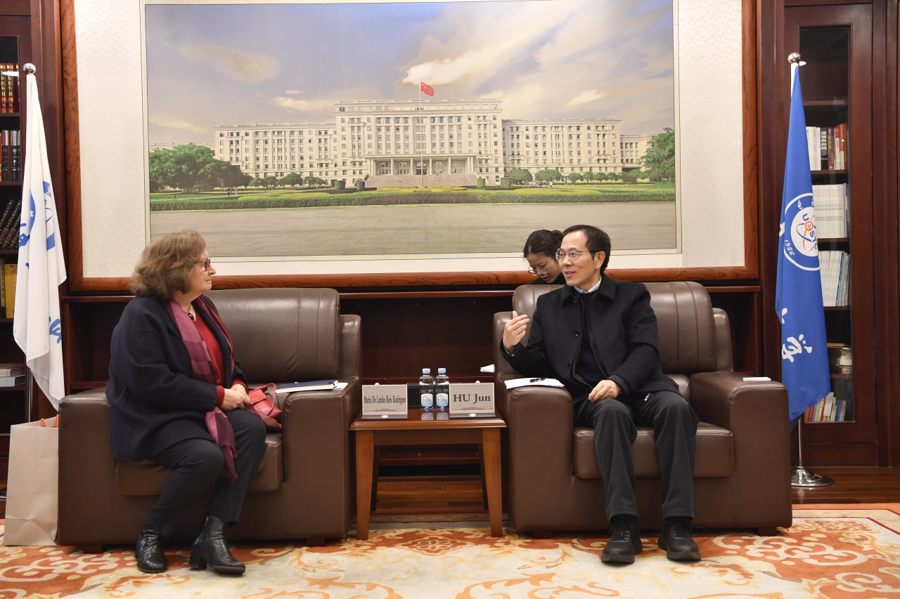 Delegation Led by Rector Maria de Lurdes Rodrigues of ISCTE-University ...